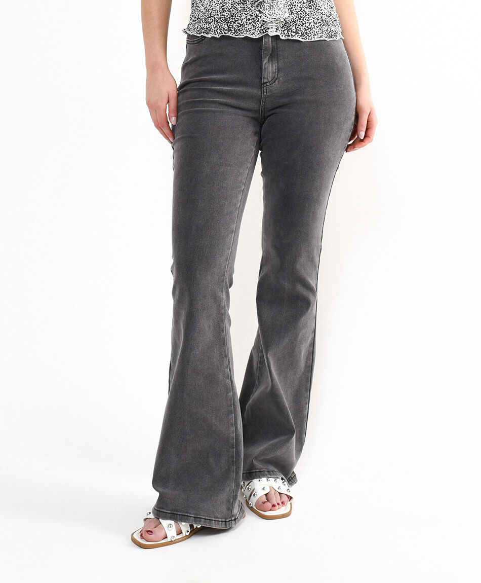 Jeans mujer estrellas flare - TRICOT