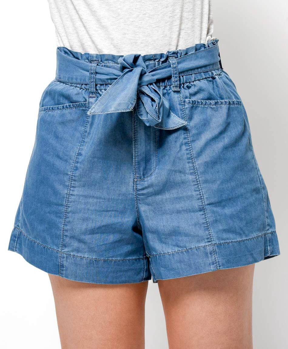 Short mujer tencel lazo - TRICOT