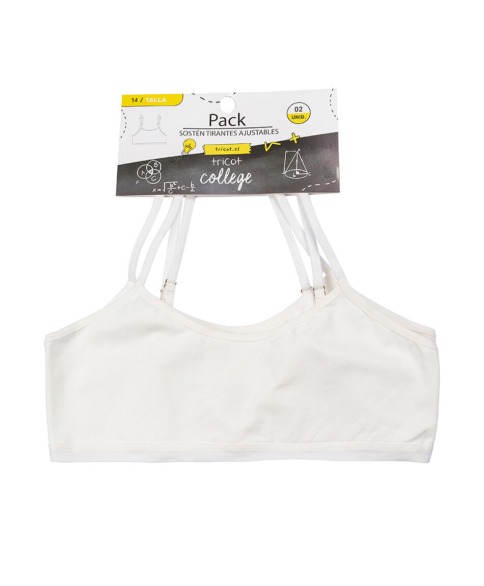 BIPACK SOSTEN LISO BCO - TRICOT