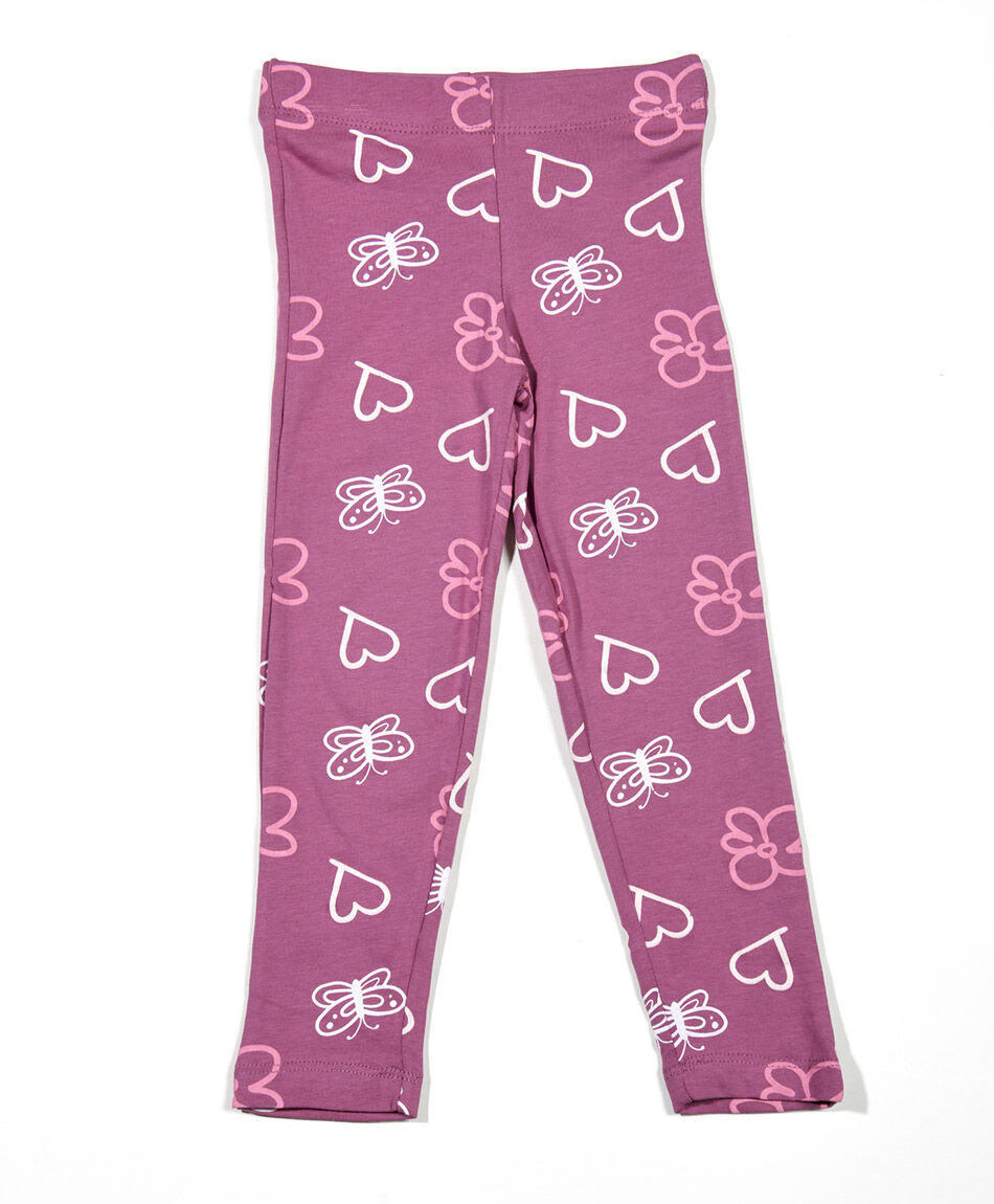 Leggins bebé corazones - TRICOT