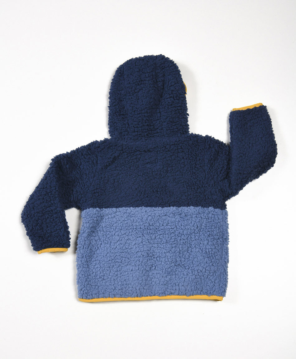 Polerón bebé chiporro bicolor - TRICOT