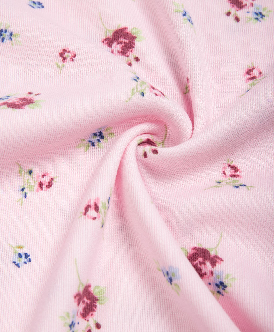 Pijama mujer flores pink - TRICOT