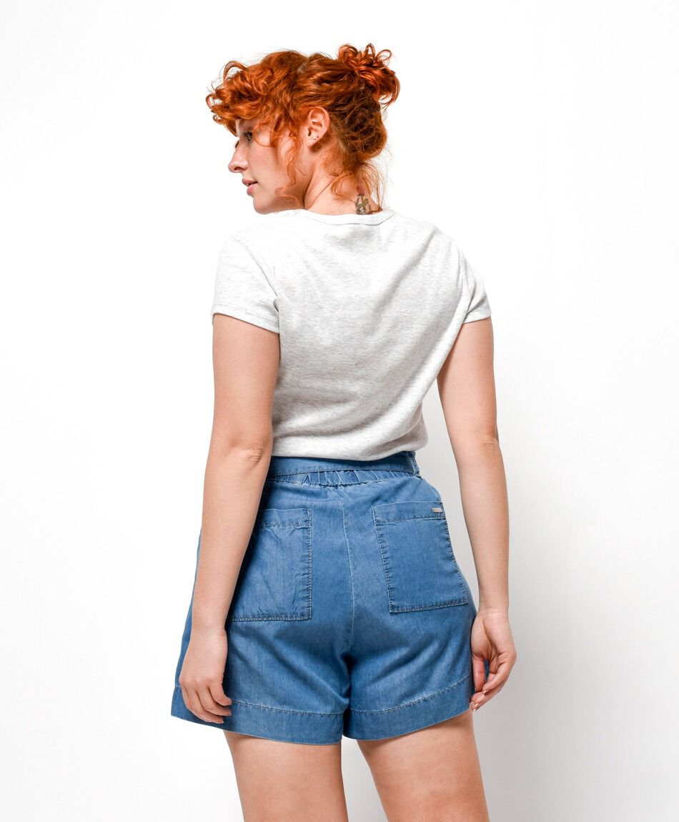 Short mujer tencel lazo - TRICOT