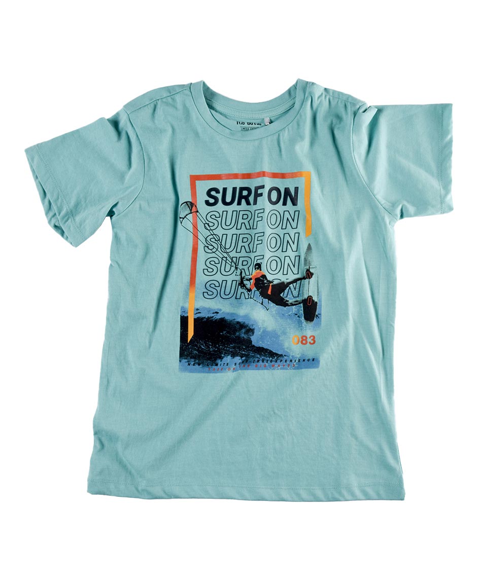 Polera estampada - TRICOT