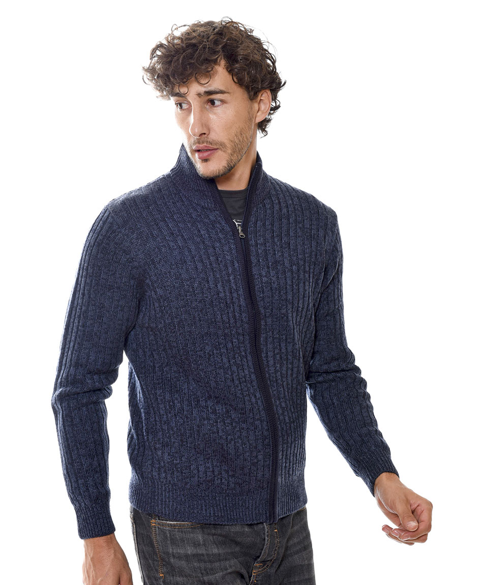 Sweater full zipper - TRICOT