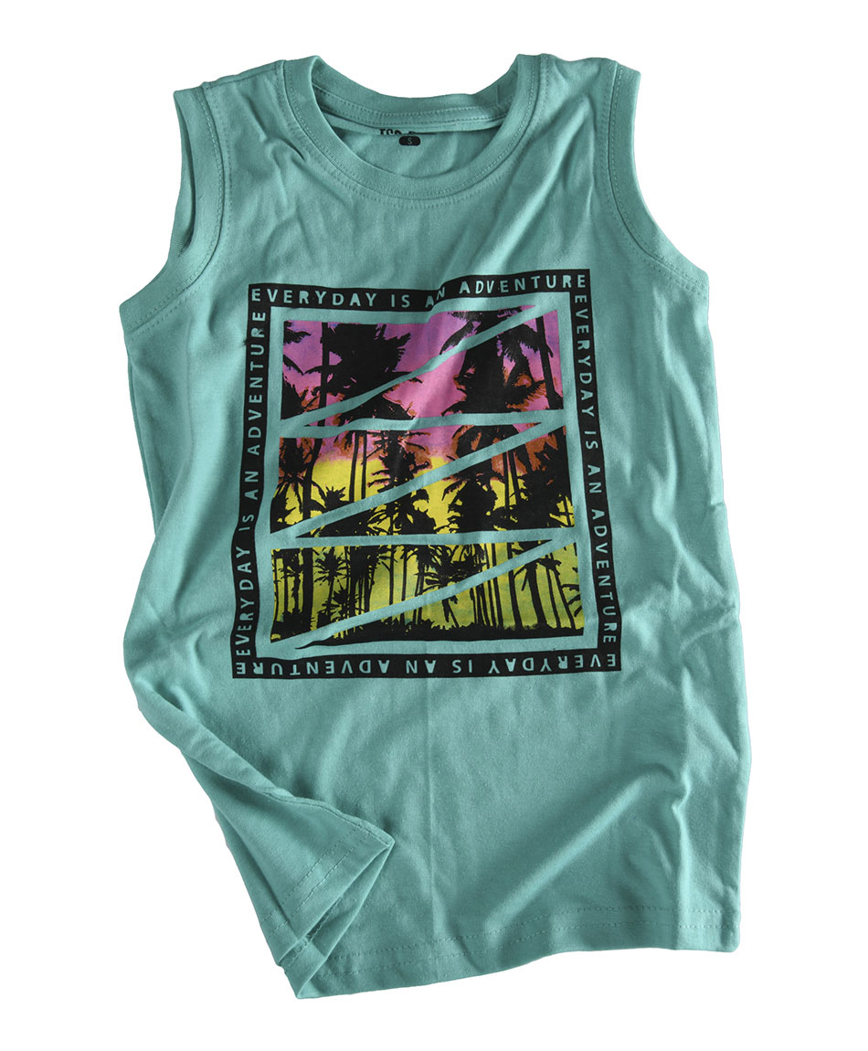 Polera estampada - TRICOT