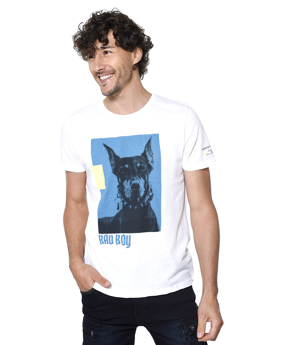 Polera estampada - TRICOT