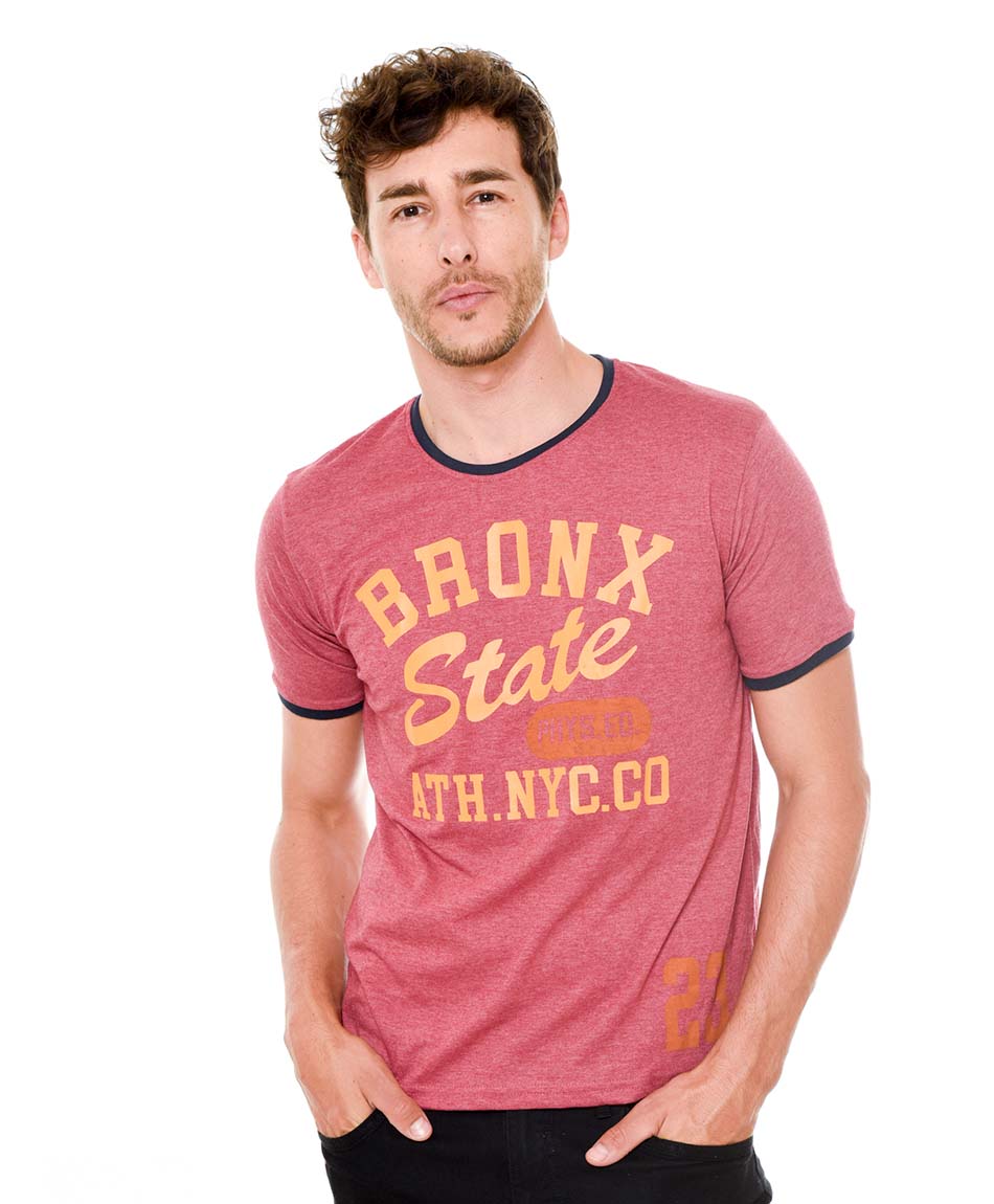 Polera estampada - TRICOT