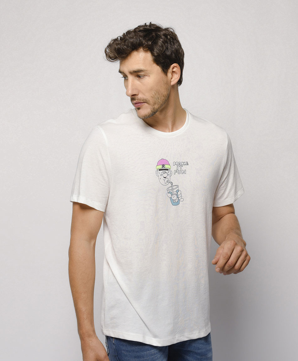 Polera hombre make it fun - TRICOT