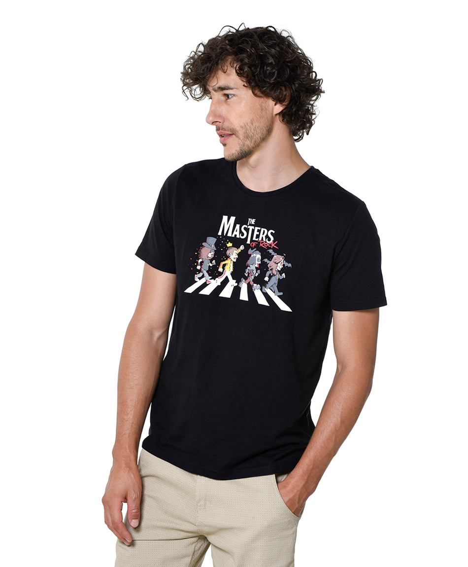 Polera estampada - TRICOT