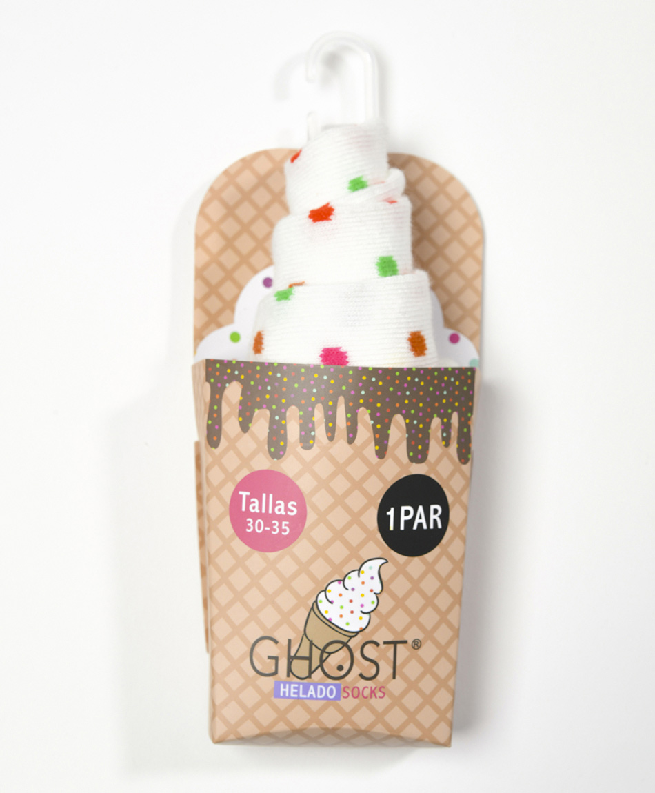 Calcetín infantil fun sock helado - TRICOT