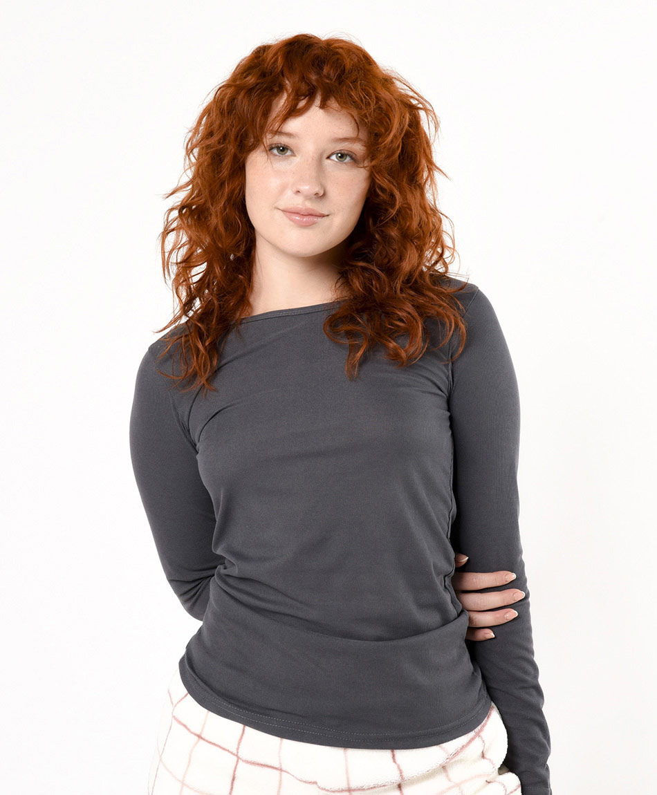 Camiseta mujer lisa - TRICOT