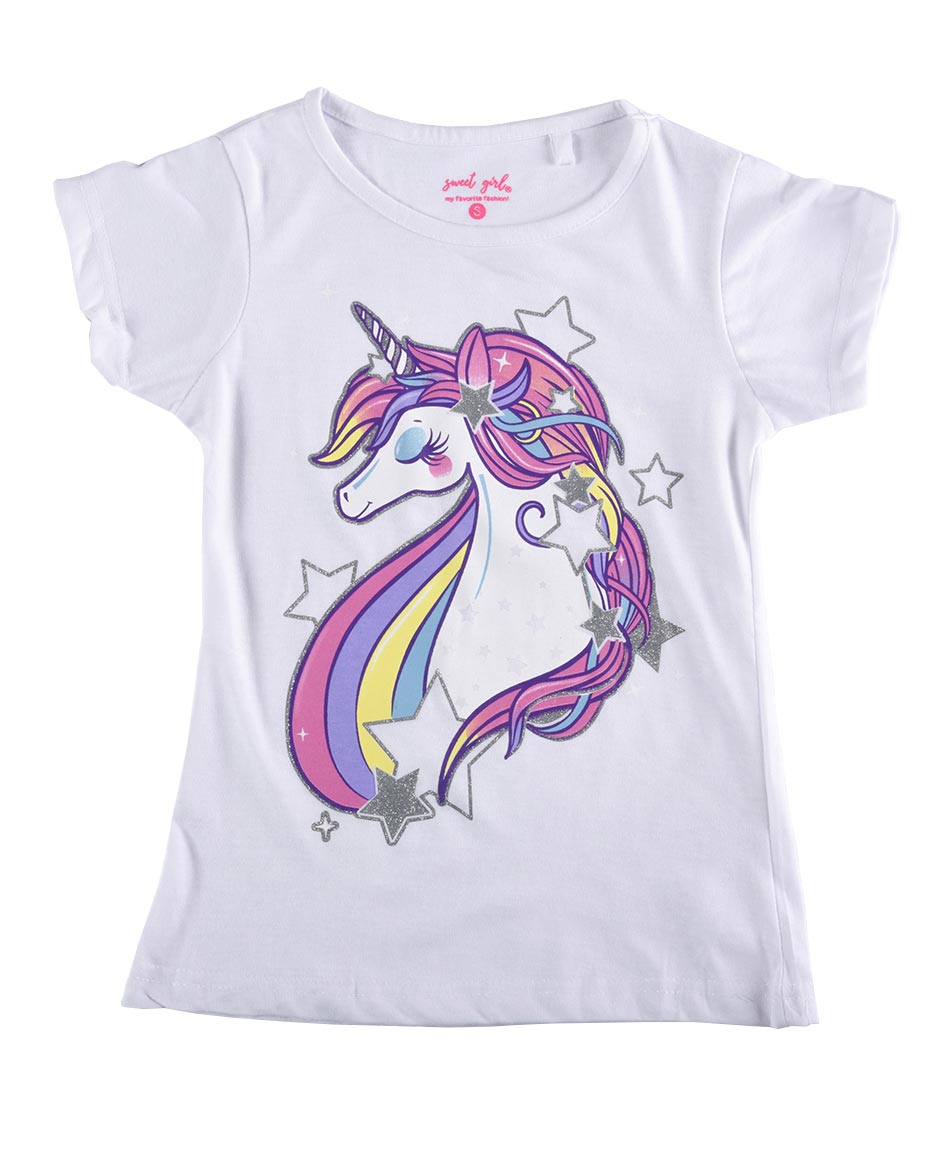 Polera estampada - TRICOT