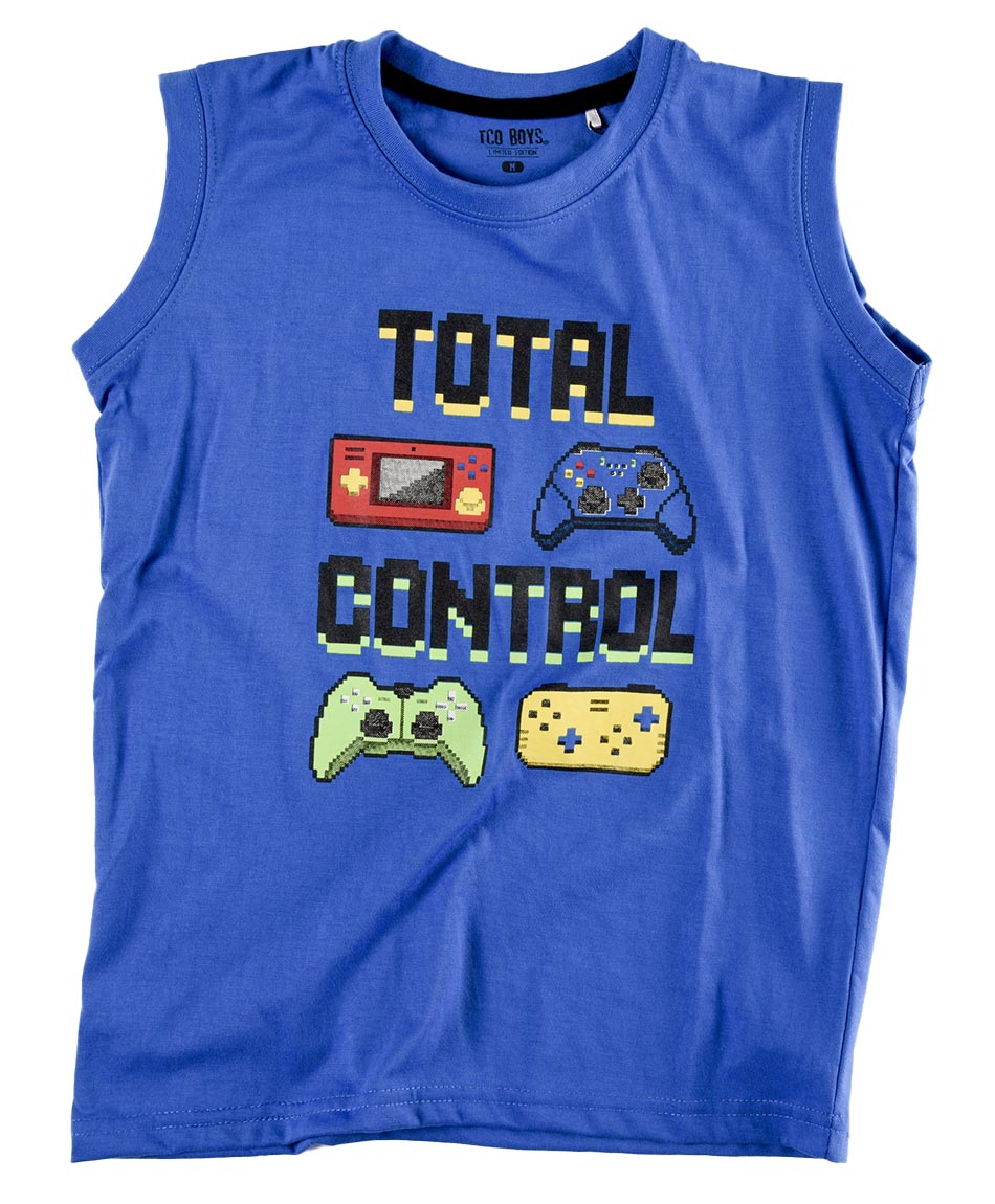 Polera estampada - TRICOT