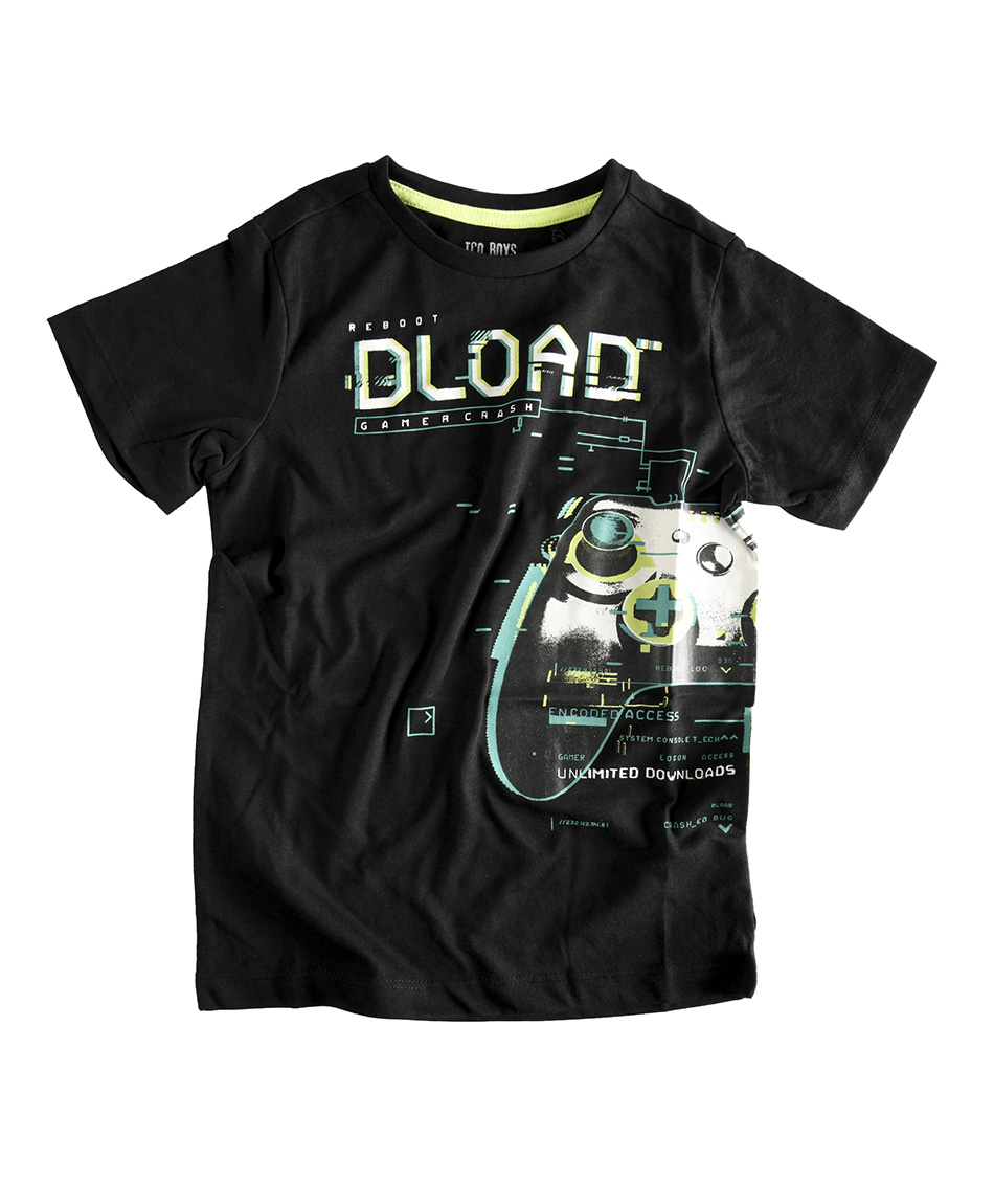 Polera estampada - TRICOT