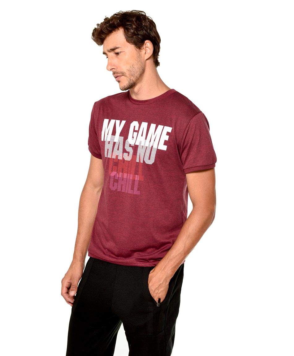 Polera estampada - TRICOT