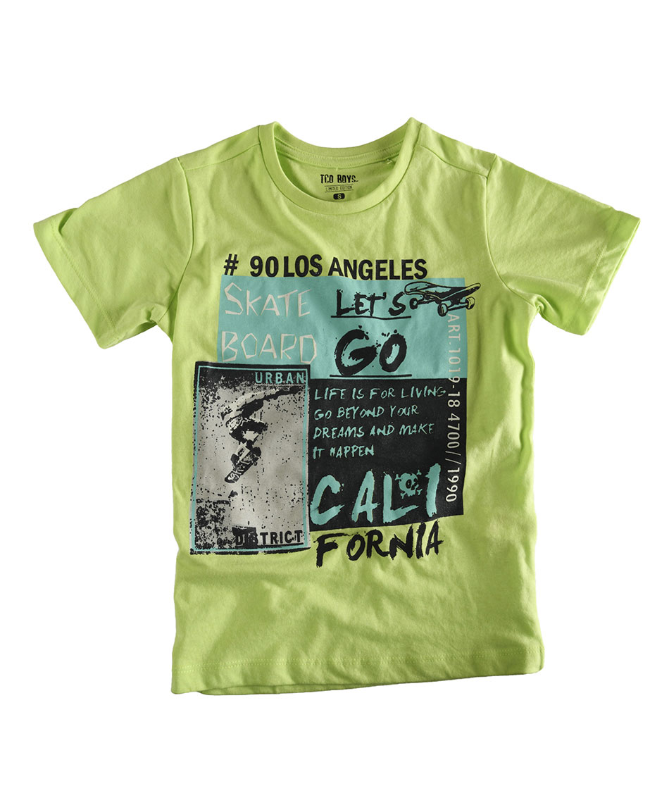 Polera estampada - TRICOT