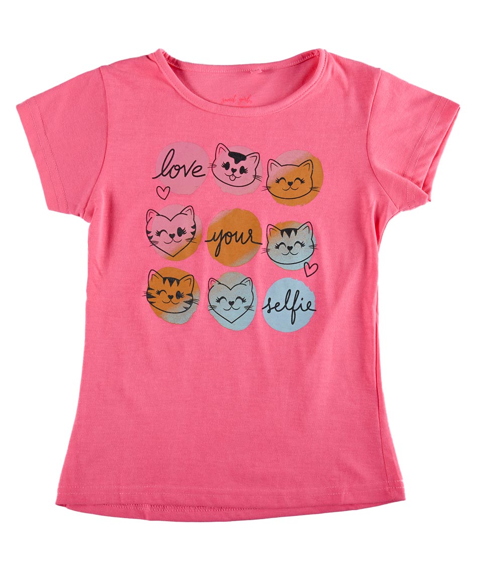 Polera estampada - TRICOT