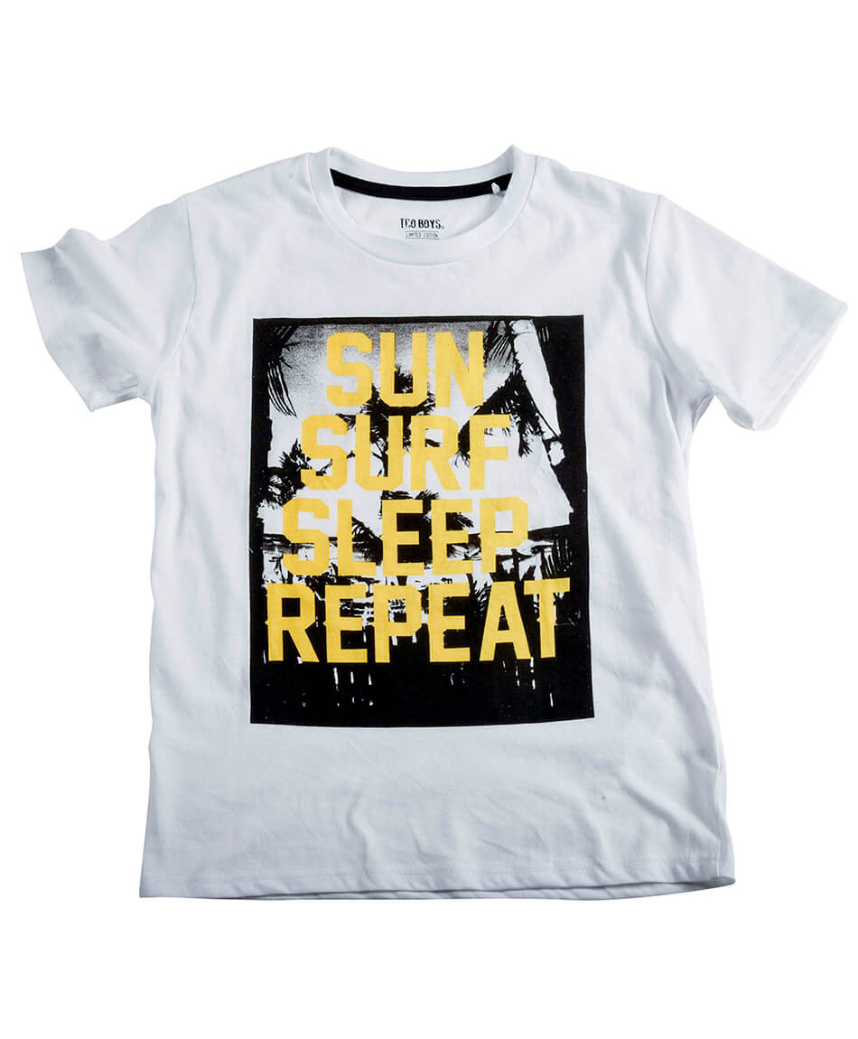 Polera estampada - TRICOT