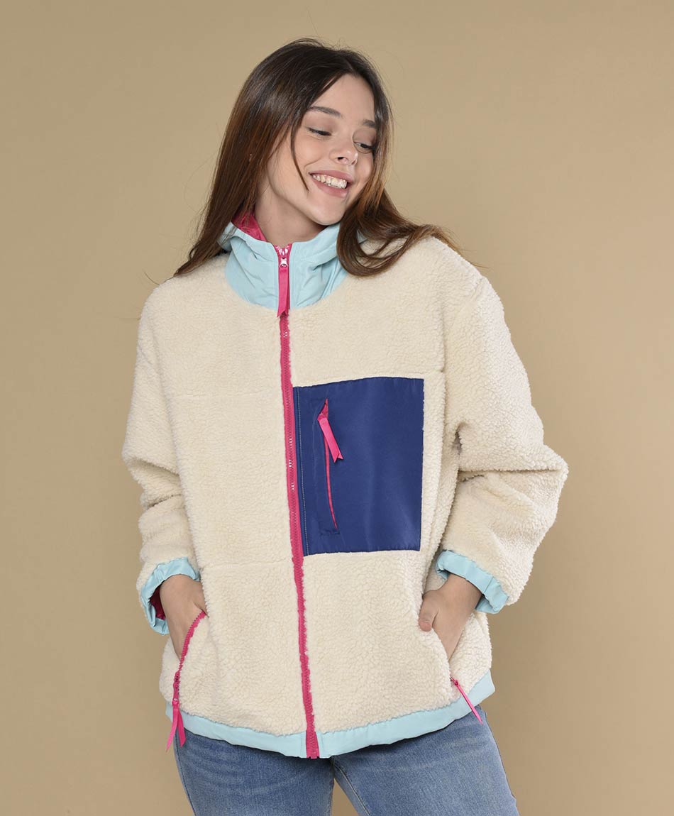 Chaqueta mujer chiporro colores - TRICOT