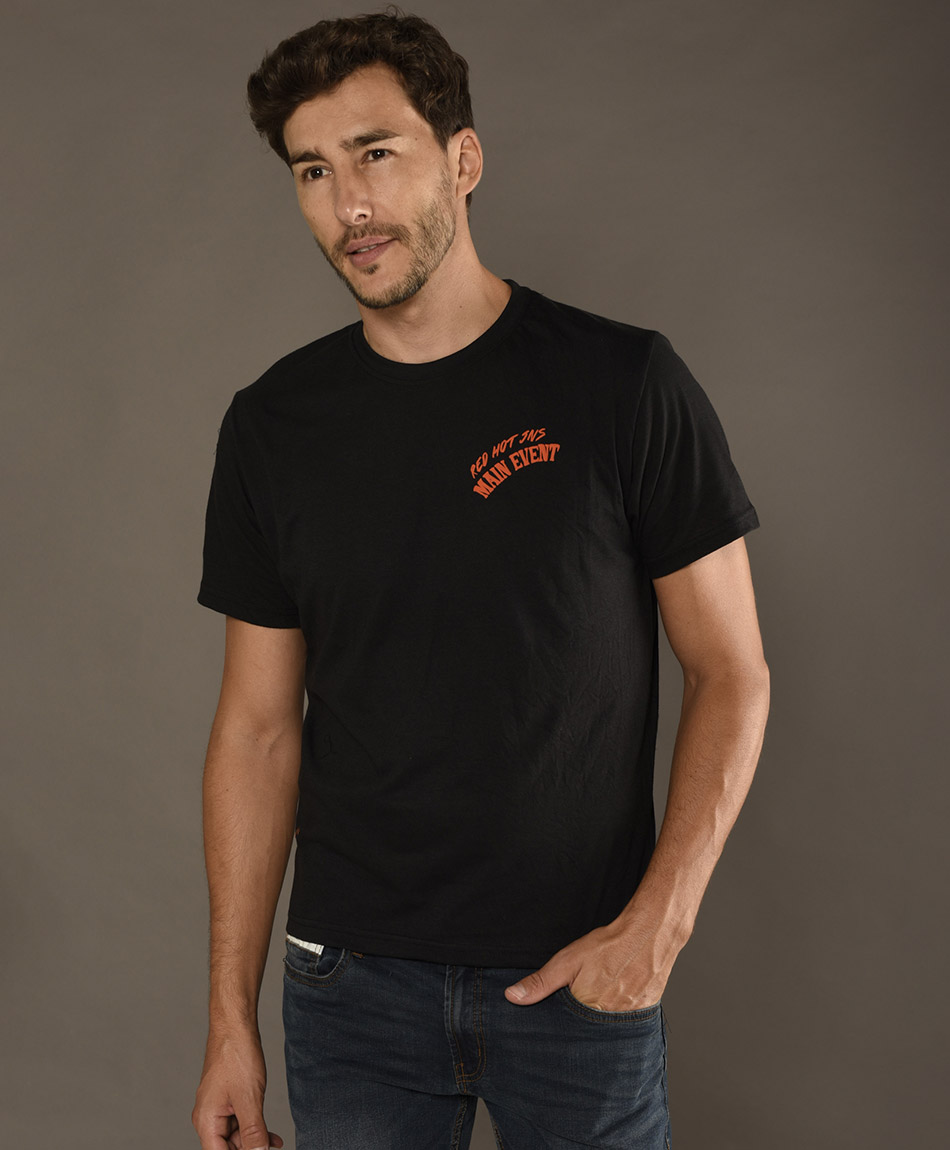 Polera estampada - TRICOT