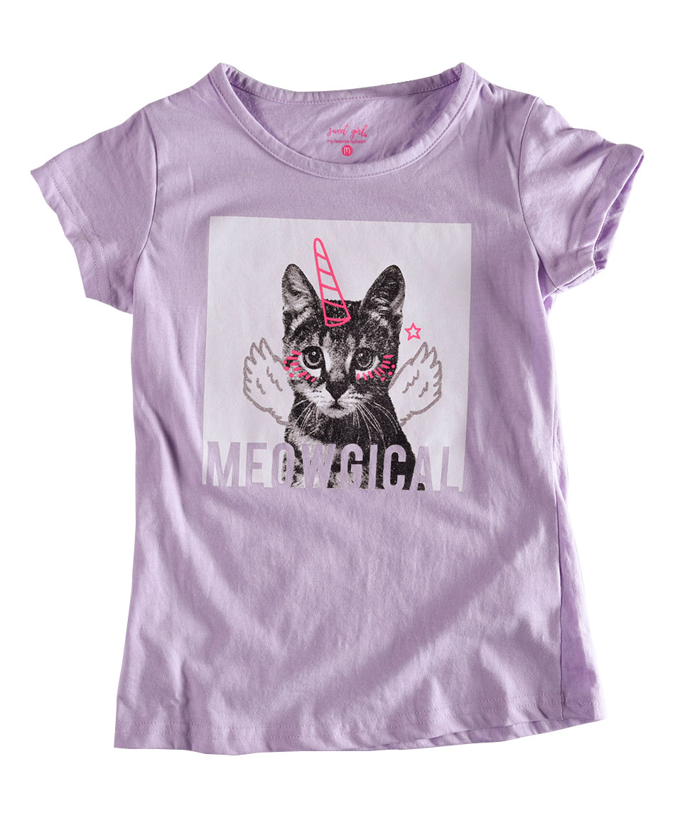 Polera estampada - TRICOT