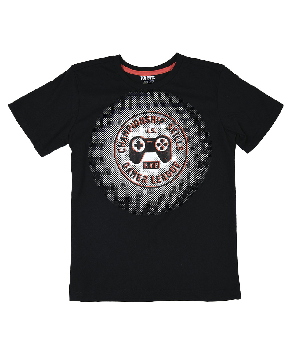 Polera niño gamer league - TRICOT
