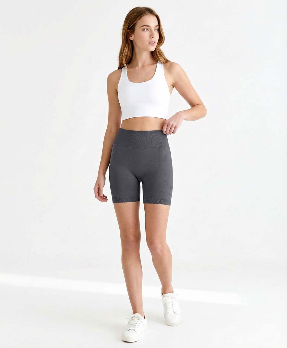 Short deportivo mujer push up grey - TRICOT