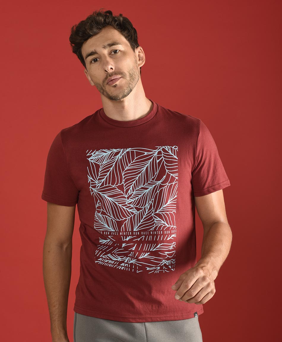 Polera estampada - TRICOT